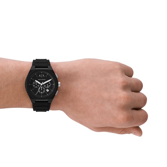Armani Exchange AX4161 Mannen Horloge - Zwart | bol