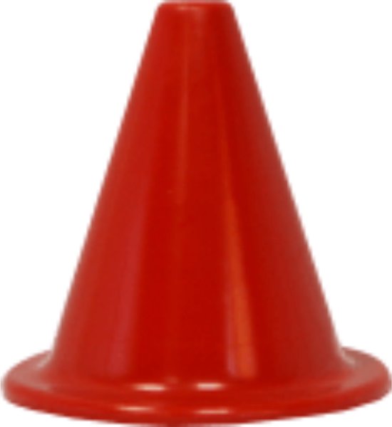 Flexibele Pion 35cm, Rubberen Pion, Rood | bol