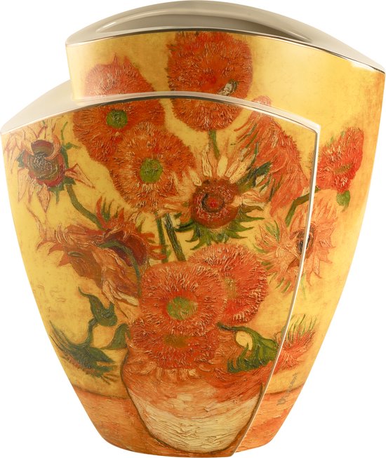 Goebel - Vincent van Gogh | Vaas Zonnebloemen 43 | Porselein - 43cm ...
