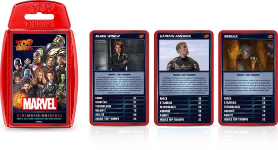 Top Trumps - Marvel Cinematic Universe | Games | bol