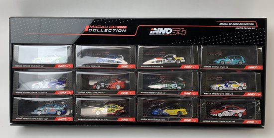 Macau Grand Prix Collection 2020 Set 12 auto's. Inno 64boxsetMGP2020 | bol