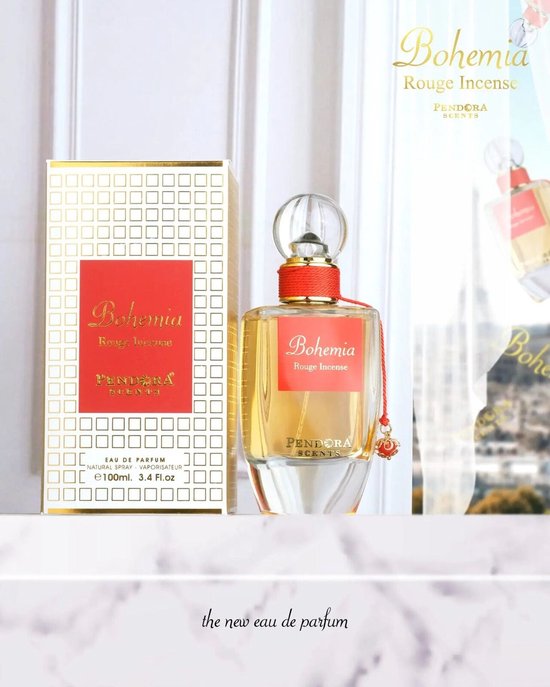 Pendora Scents BOHEMIA Rouge Incense EDP 100ml - (Clone of BR540 PARFUM ...