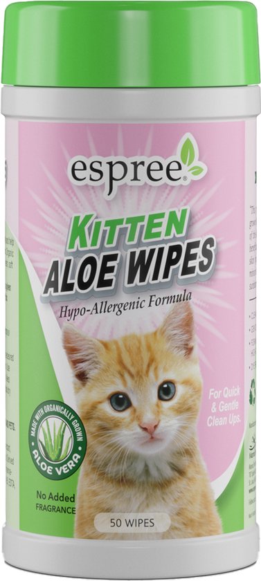 Espree Kitten Aloe Doekjes | bol