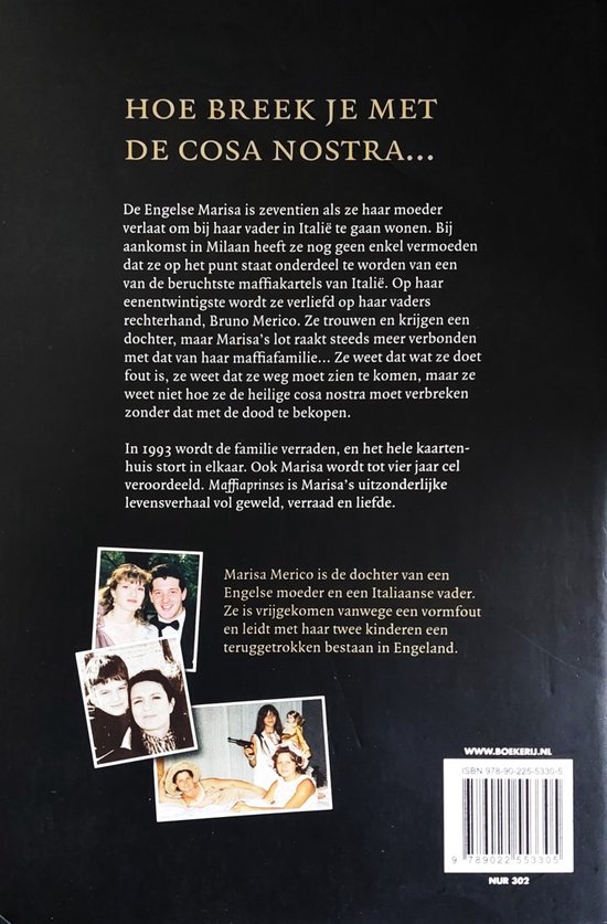 Maffiaprinses, Marisa Merico | 9789022553305 | Boeken | bol