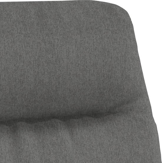 vidaXL Relaxstoel stof lichtgrijs - Relaxstoel - Relaxstoelen ...