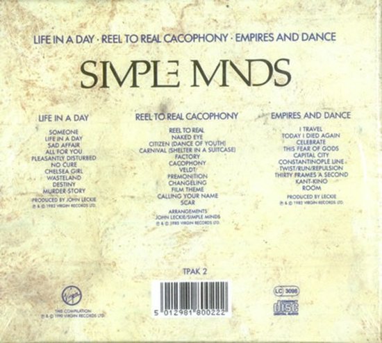 Compact Collection von Simple Minds, Simple Minds | Muziek | bol