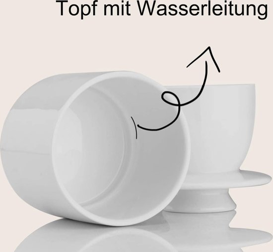 Keramische botervloot - Franse stijl - watergekoeld - porselein ...