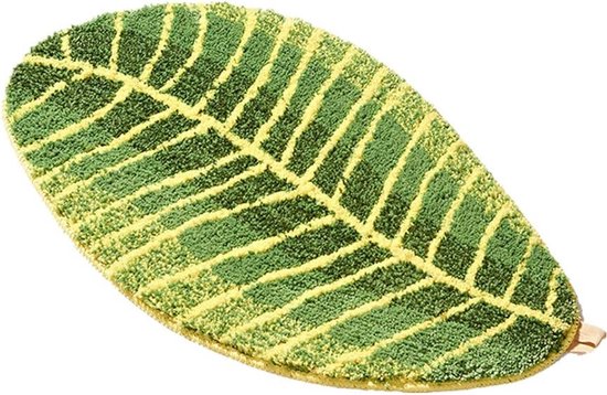 Badmat, groen, thuis, badmat, groen, bladeren, badkamer, tapijt ...