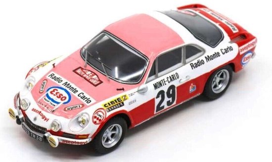 Het 1:43 Diecast-model van de Renault Alpine A110 1600S #29 van de ...