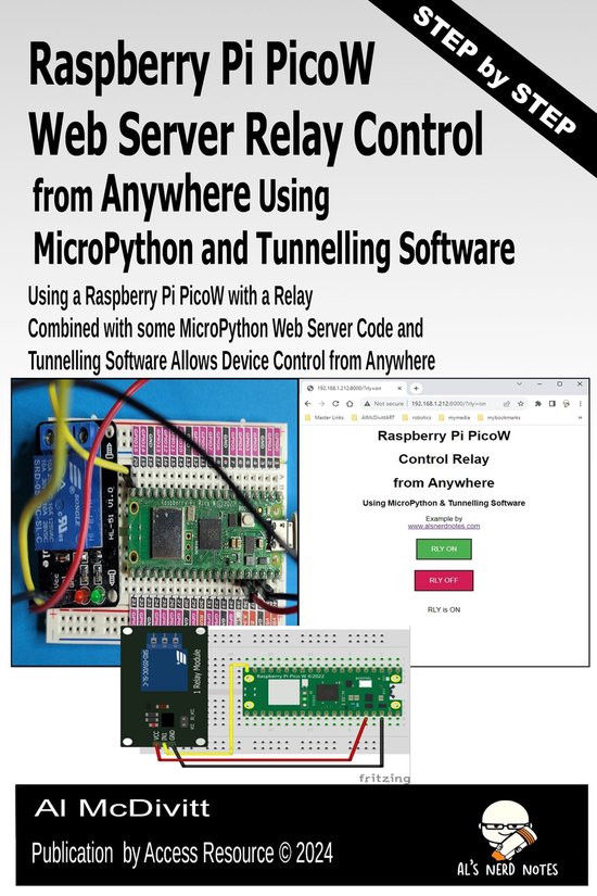 Raspberry Pi Picow Web Server Relay Control From Anywhere Using Micropython And Bol
