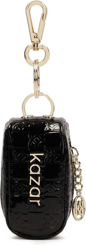 Leather key case in the form of a key ring | bol