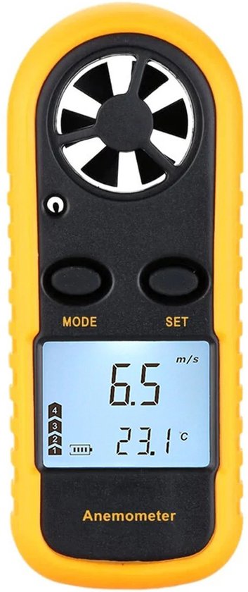 Joe - Digitale Windmeter - Anemometer - Professionele Windsnelheid ...