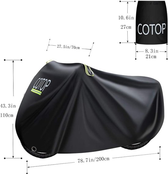 Waterdichte fietshoes, 210T nylon/210D Oxford-nylonweefsel, regenbescherming voor... | bol