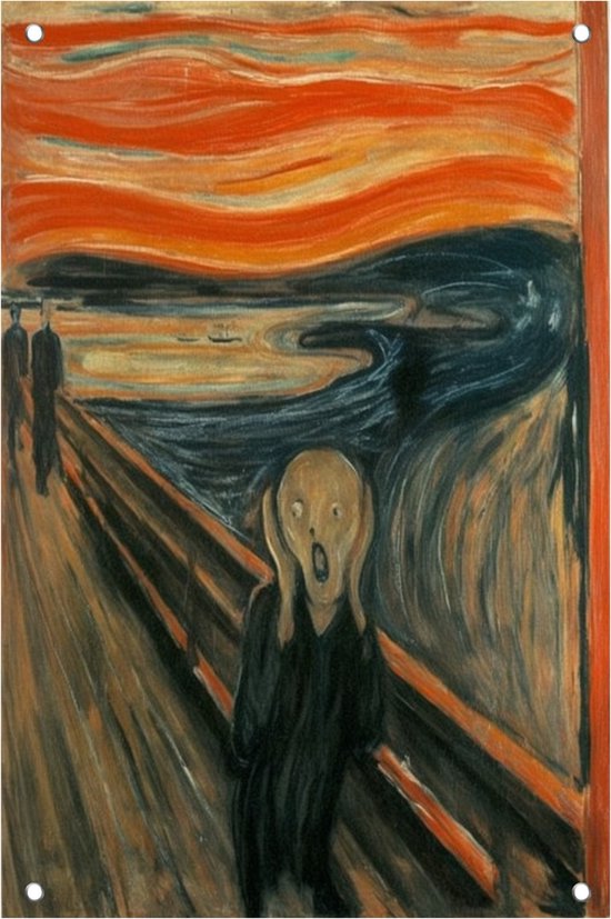 Tuinposter Edvard Munch - De schreeuw posters - Posters Oude meesters ...