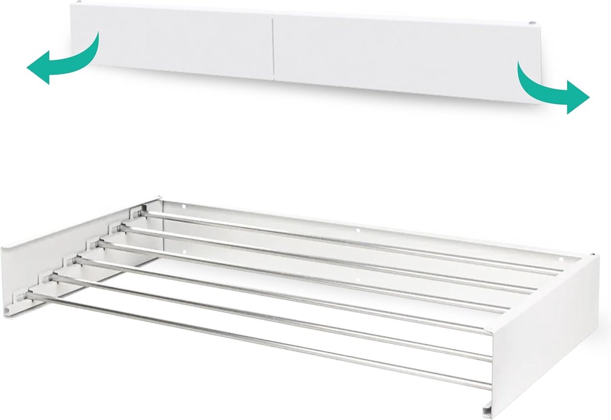 Equivera Wanddroogrek - Wanddroogrek Inklapbaar - Droogrek - Wand ...