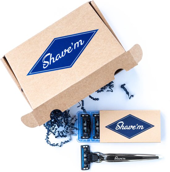 SHAVE'M unisex razor scheermesjes startset. De beste mesjes voor een ...