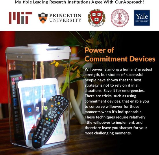 Telefoonkluis - Telefoonkluis - Focus box - Met tijdslot- Lockbox ...