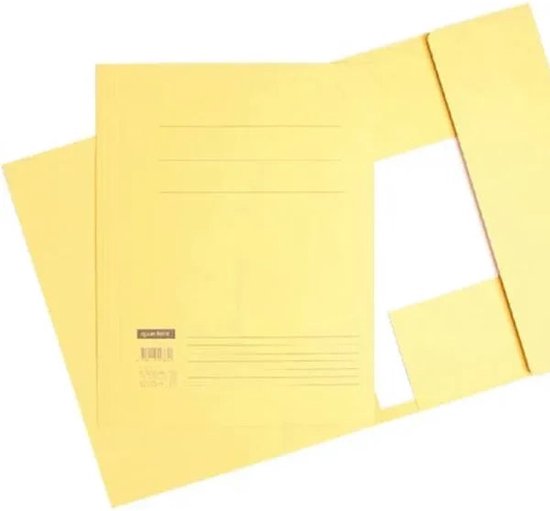 Dossiermap quantore a4 300gr chamois | 10 stuks | bol