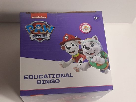 Educatieve bingo | Paw Patrol | Games | bol
