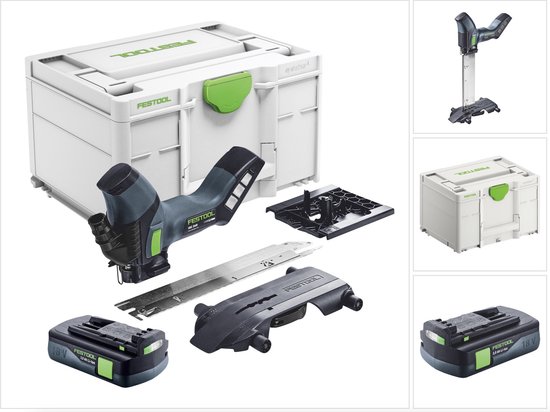 Festool ISC 240 EB-Basic accu-isolatiezaag 18 V 240 mm + 1x accu 3.0 Ah ...