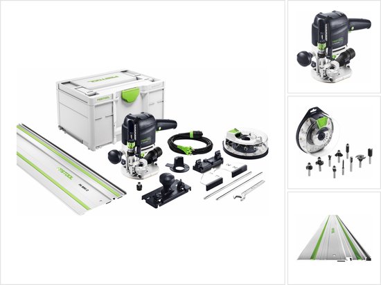 Festool OF 1010 REBQ-Set+Box Bovenfrees - 577186 | bol