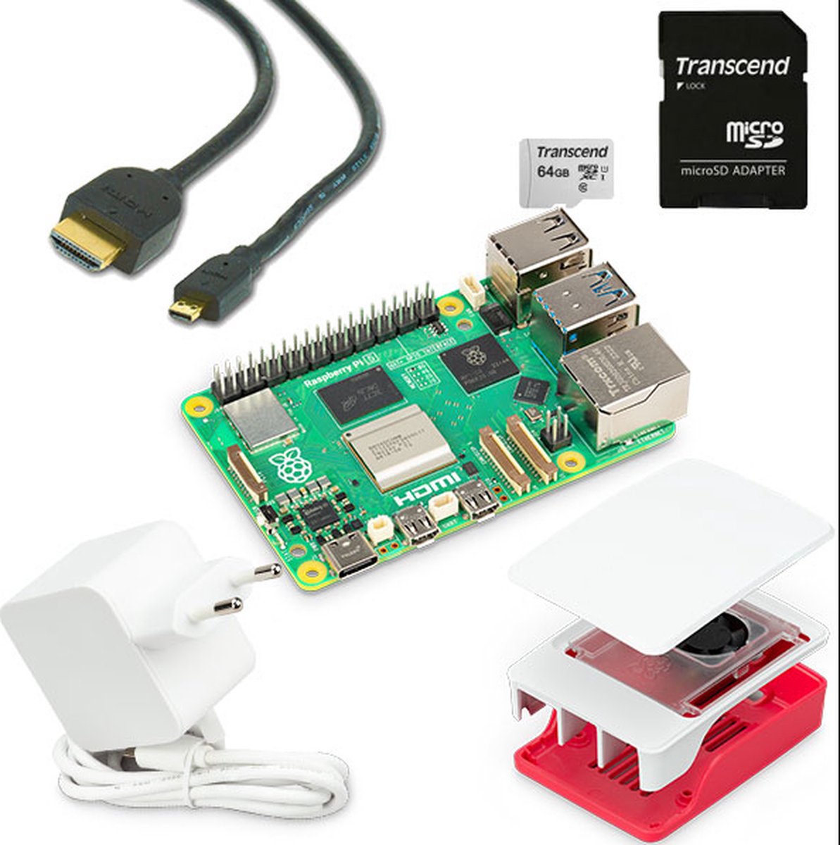 Raspberry Pi 5 - Kit de démarrage 8 Go | bol
