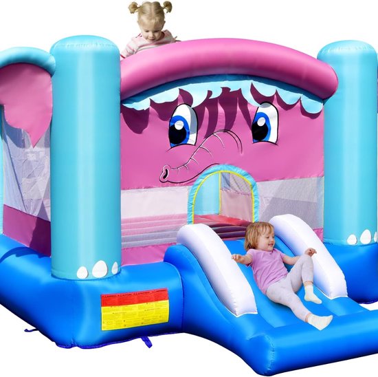 Hoge Kwaliteit Springkasteel - Opblaasbaar Springkasteel met Glijbaan ...