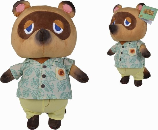Animal Crossing - Tom Nook - 40cm - Knuffel - Pluche - Nintendo | bol