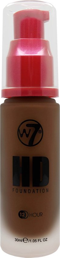 W7 HD Foundation - Fudge | bol