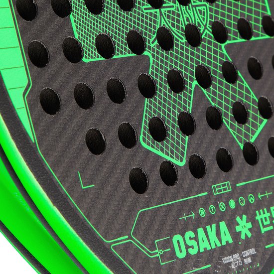 Osaka Vision Pro Control Racket - Iconic black - Padel - Padel ...