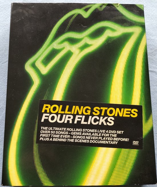 Rolling Stones – Four Flicks 4XDVD als nieuw 5.1 digital surround ...