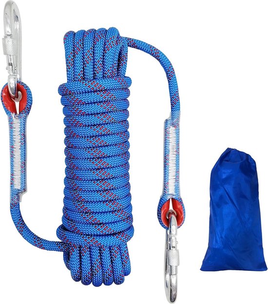 Outdoor klimtouw, diameter: 10 mm; statisch klimtouw voor buiten, zeer ...