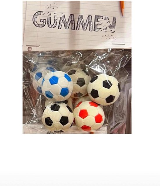 Voetbal Gummetjes | Potlood Gum | Studeren | School | 4 Stuk | 4Gum ...
