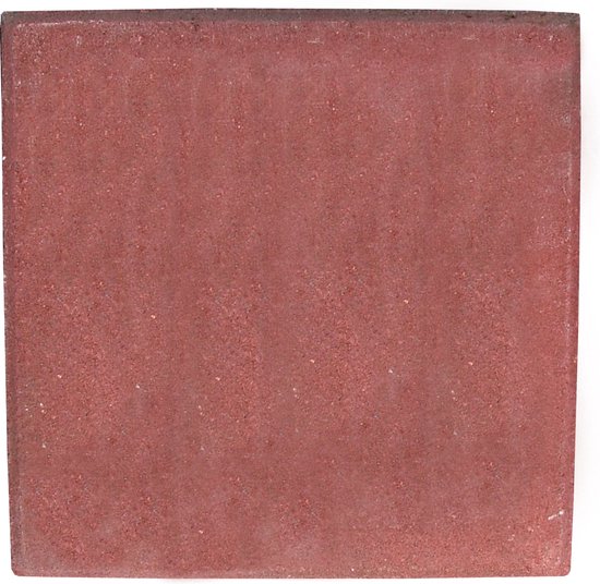 Intergard Betontegels stoeptegels sierbestrating rood 15x30x4,5cm (m2 ...