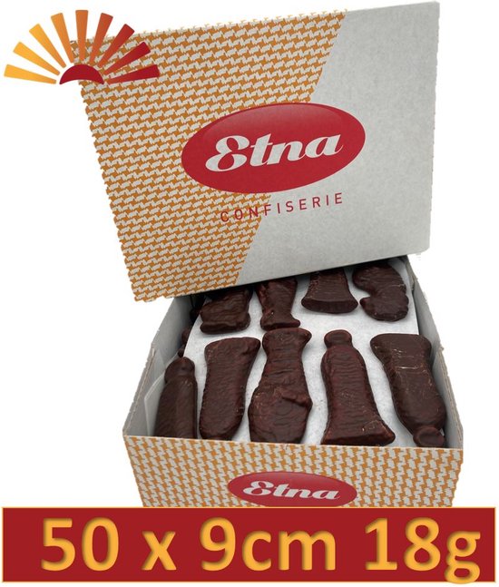 Etna chocolade guimauve-Paasassortiment mix 50x 9cm - schuimpjes snoep ...