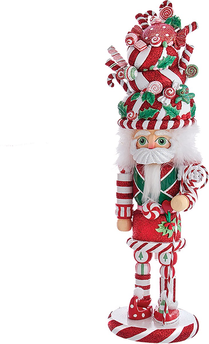 Kurt S. Adler - Hollywood Collection™ Kerst Notenkraker Pepermunt ...