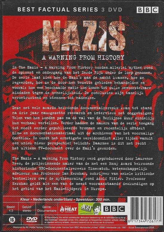 Nazi's - A Warning from History (Dvd) | Dvd's | bol
