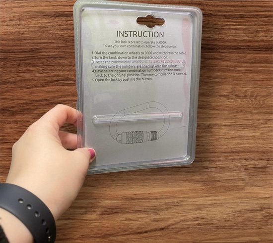 Helm slot - Haakslot met code - A plus - Zwart | bol