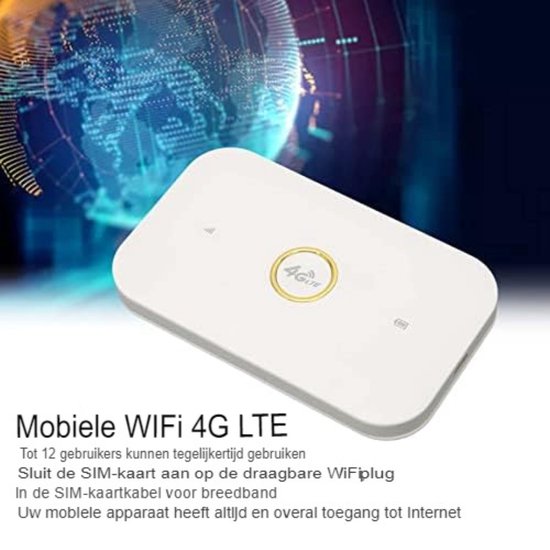 Wifi Router Simkaart - 5G Router | bol