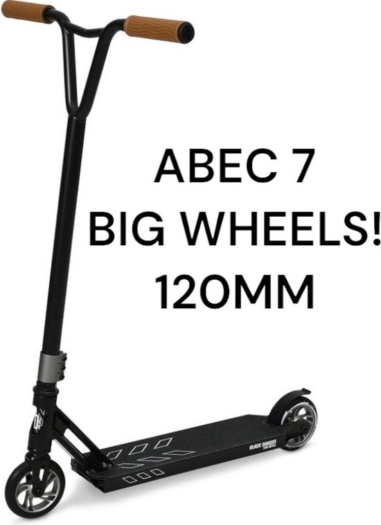 Black Dragon XXL Stuntstep - ABEC 7 - 120MM Wielen - Limited Edition ...