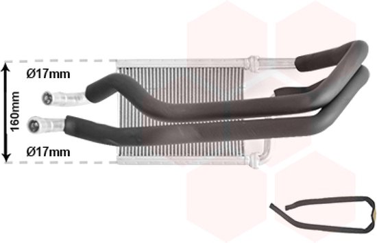 KACHEL RADIATEUR VOOR LAND ROVER RANGE ROVER L405 2017-2022 LR035640 | bol