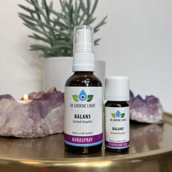 Balans Auraspray - De Groene Linde - Etherische olie - 50 ml | bol