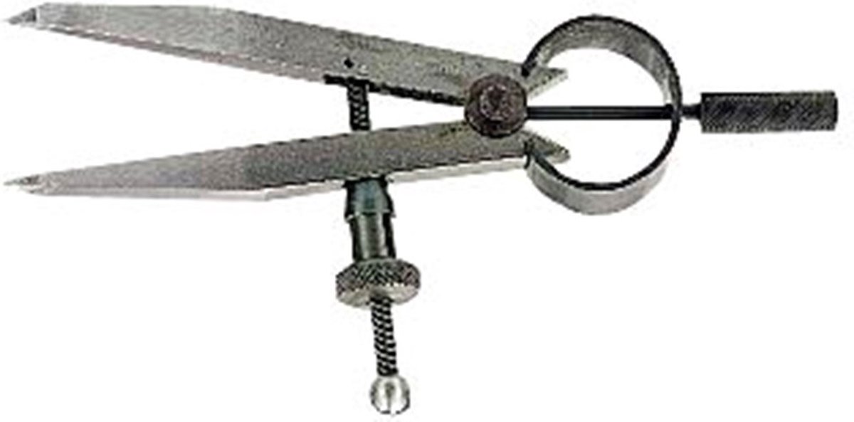 Limit STP125V Steekpasser met veer - 125mm | bol