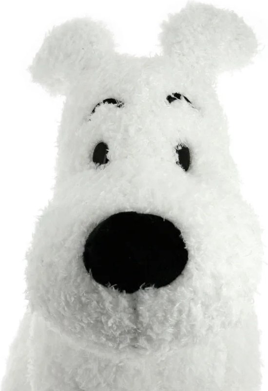 Moulinsart Bobbie de hond van Kuifje - Knuffel met harige vacht - 50 cm ...