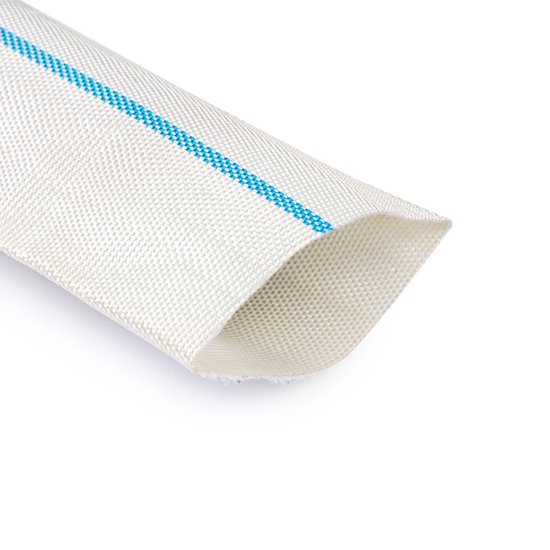 Platte waterslang | Wit | Rol 20 meter | Ø 100mm | Afvoerslang | bol