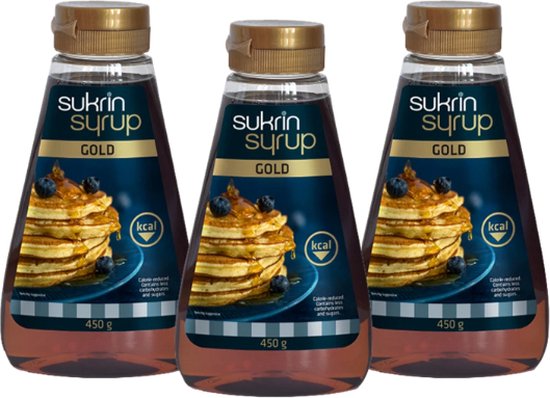 Sukrin | Syrup Gold | 3 stuks | 3 x 450g | bol