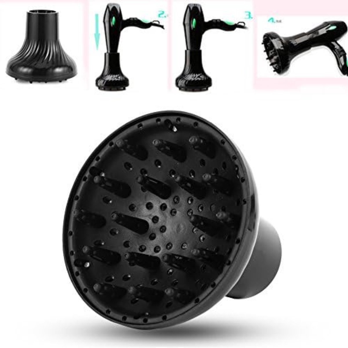 Embout diffuseur - Diffuseur sèche cheveux boucles - Diffuseur univers ...