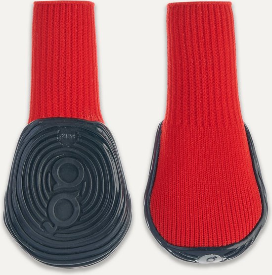 Gooeez Regular Dog Boots (2-pack) S Red/Black | bol