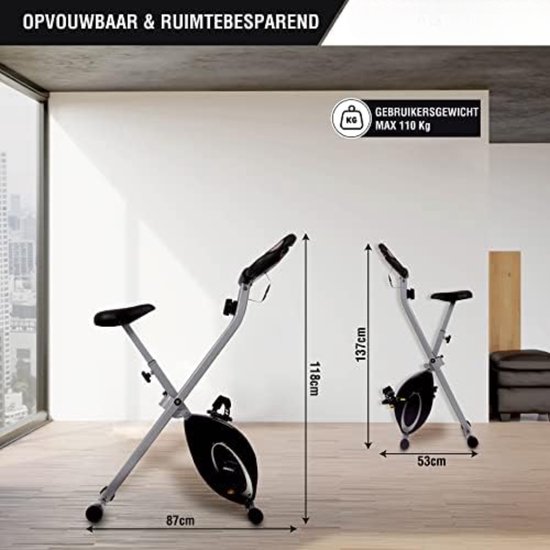 Hometrainer Fiets - Hometrainer Opvouwbaar - Hometrainer Fitness - Home ...