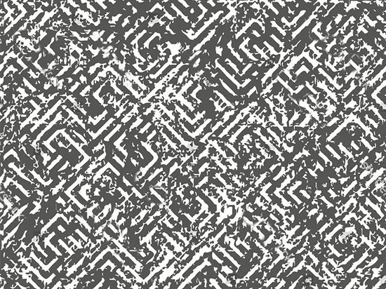 Vloerkleed vinyl | Vintage doolhof | 90x120 cm | Ontdek het Vloerkleed ...